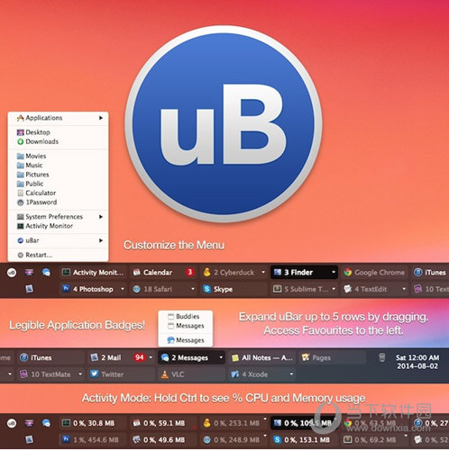 Ubar for Mac|Ubar(双系统窗口切换工具) V4.0.8 Mac版下载_当下软件园
