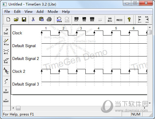 TimeGen(时序图绘制工具) V3.3.5 官方版下载_当下软件园