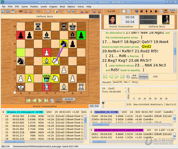 Arena Chess GUI V3 5 1 Arena Chess GUI V3 5 1