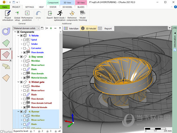 CFTurbo2021下载|CFTurbo(涡轮机械设计软件) V2021r1 官方版下载_当下软件园