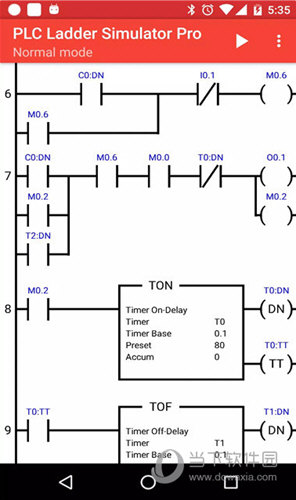 plc仿真软件下载手机版|PlcEdit(手机版plc编程免费仿真软件) V1.9 安卓版下载_当下软件园