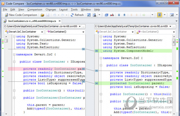 Code Compare破解版|Code Compare(VS代码比较) V4.2.236 免费版下载_当下软件园