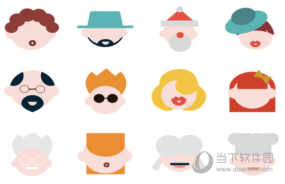 人物角色头像图标下载|人物角色头像图标 免费版下载_当下软件园