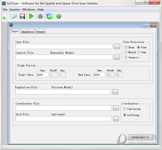 SaTScan(空间数据处理工具) V9.5 官方版下载_当下软件园