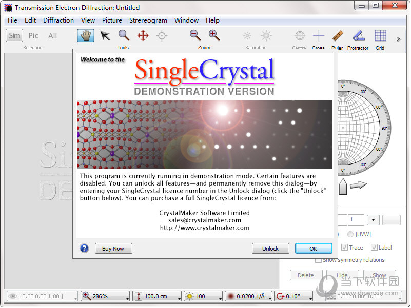 SingleCrystal(晶体结构建模软件) V3.1.1 官方版下载_当下软件园