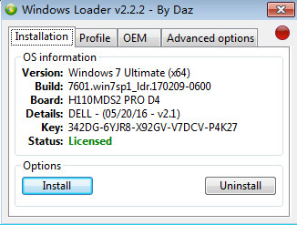 Windows Loader Win10版|Windows Loader(Win10激活工具) V2.2.2 绿色免费版下载_当下软件园