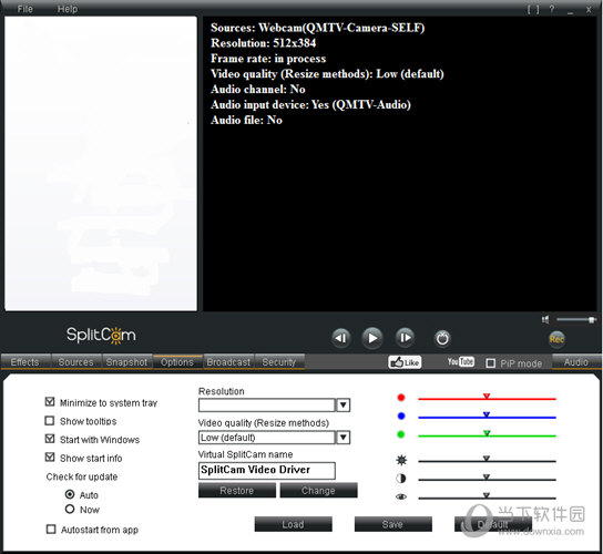 SplitCam(网络摄像头) V8.1.4.1 官方版下载_当下软件园