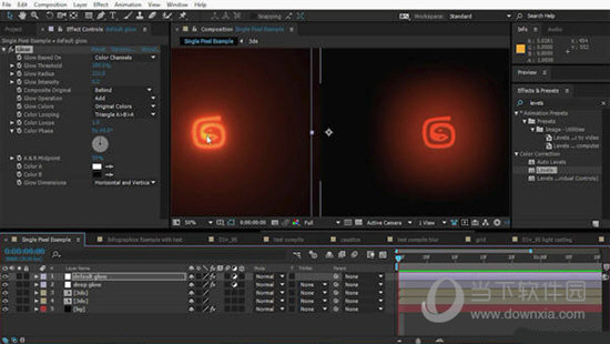 Deep Glow(AE高级辉光发光插件) V1.0.1 官方版下载_当下软件园