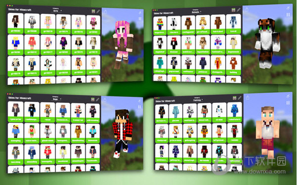 Skins for Minecraft(我的世界皮肤编辑器) V1.0 Mac版 下载_当下软件园_软件下载