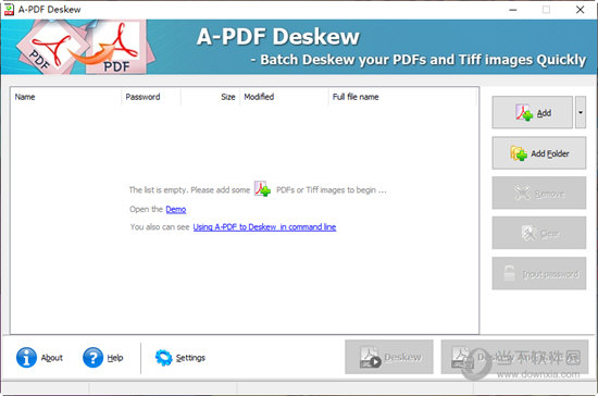 A-PDF Deskew(PDF扫描校正软件) V3.5.4 官方版下载_当下软件园