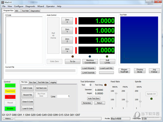 mach4中文破解版|Mach4 V4.0 汉化免费版下载_当下软件园