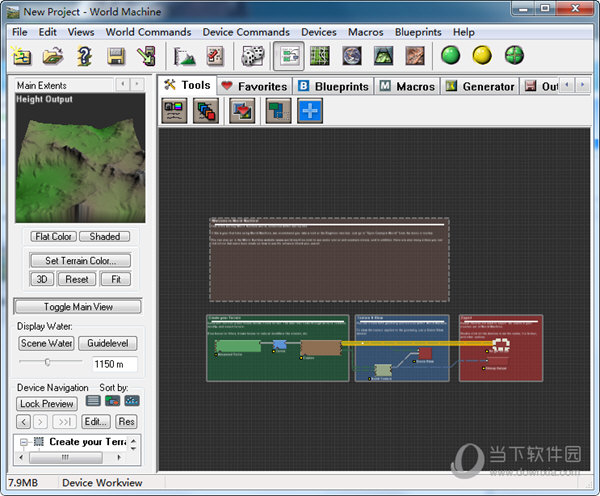 World Machine破解版|World Machine(游戏地形制作软件) V3.3026 中文汉化版下载_当下软件园