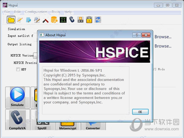 hspice破解版下载|Synopsys hspice V2016 免费版下载_当下软件园