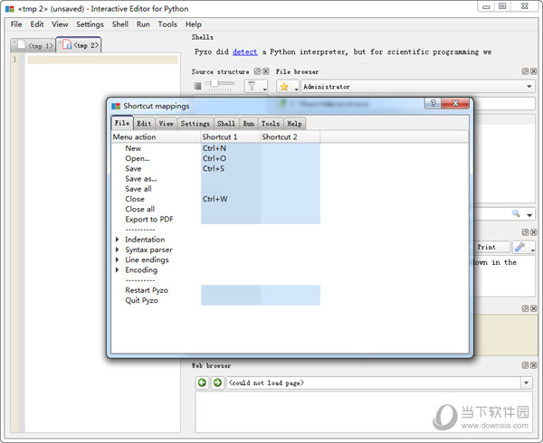 Pyzo(Python IDE) V4.3.1 官方版下载_当下软件园