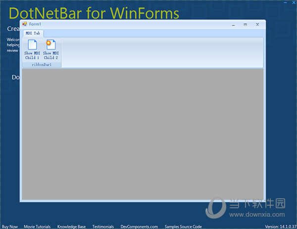 DotNetBar下载|DotNetBar(UI控件编程工具) V14.1.0.37 官方版下载_当下软件园