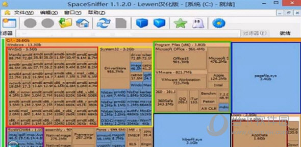 spacesniffer绿色破解版|spacesniffer中文绿色版 V2021.2 汉化破解版下载_当下软件园