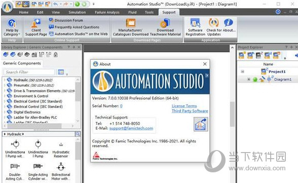 Automation Studio 7破解版|Automation Studio 7专业破解版 V7.0 免费版下载_当下软件园