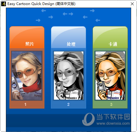 Easy Cartoon Quick Design(卡通形象设计软件) V1.0 绿色版下载_当下软件园