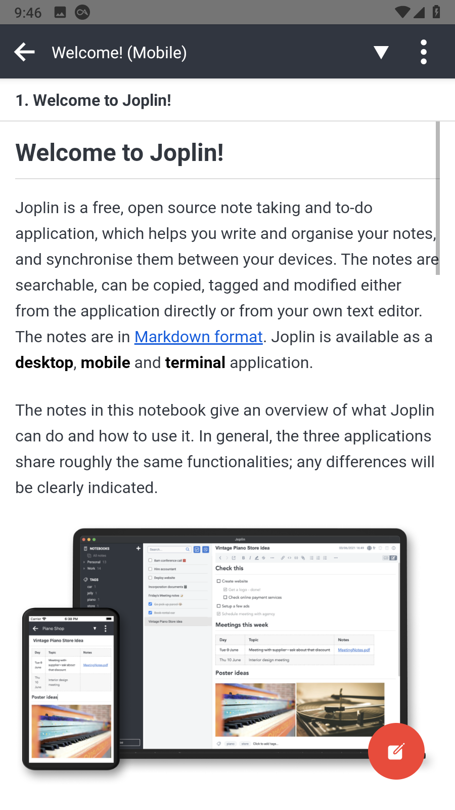 Joplin手机版|Joplin(云笔记APP) V2.3.4 官方安卓版下载_当下软件园